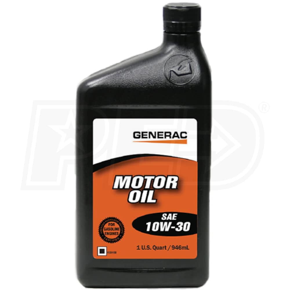 Generac 10W30 Engine Oil (1 Quart) | Generac 0J5139