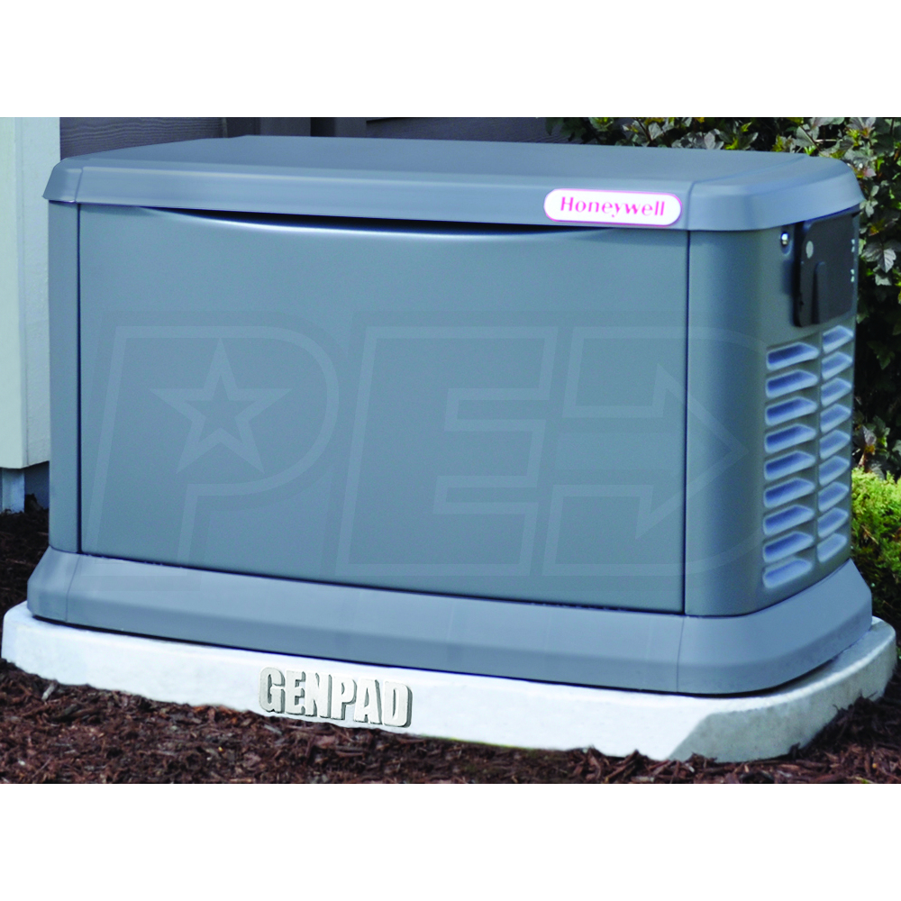 GenPad™ Hurricane 4" Composite Cement Pad for Generac 9kW-26kW (2016 ...