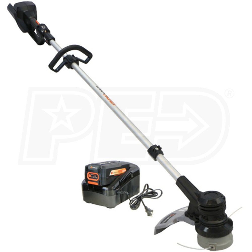 Redback (15") 120-Volt Lithium-Ion Cordless Electric String Trimmer ...