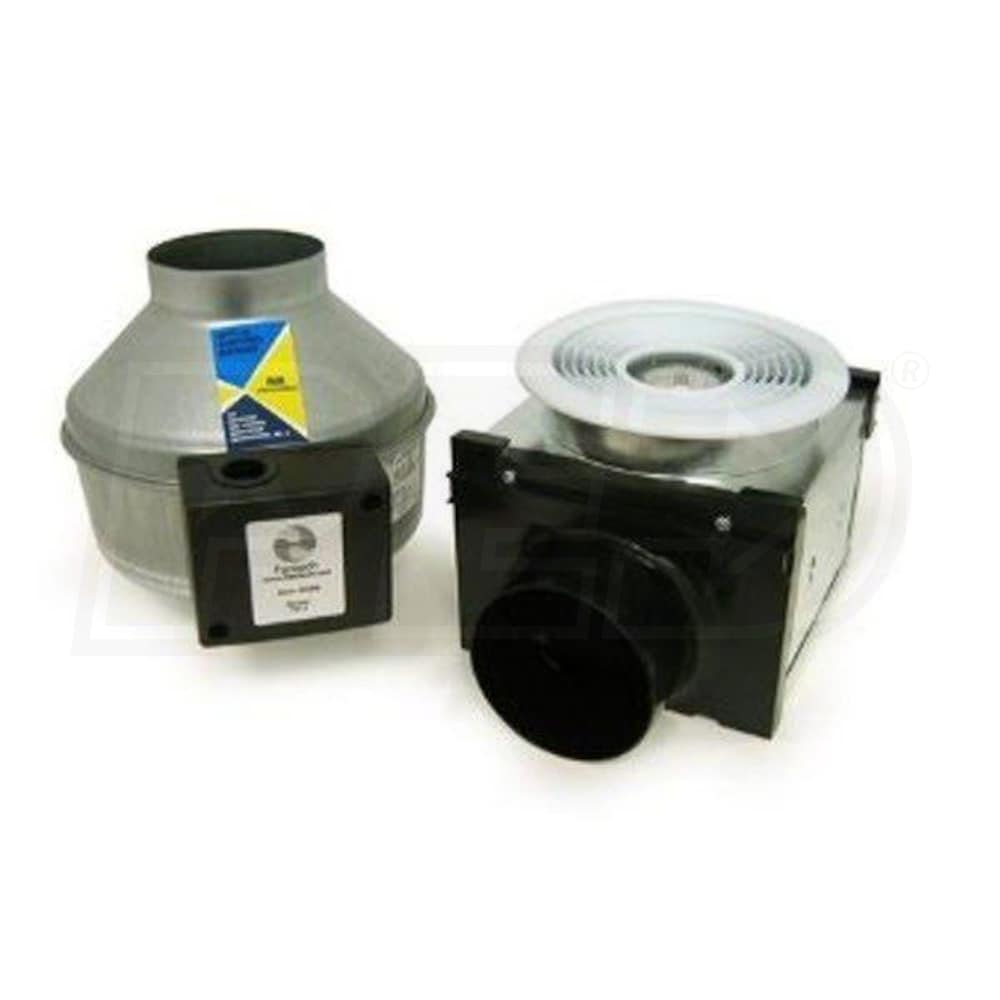 Fantech PB - 110 CFM - Bathroom Exhaust Fan - Ceiling Mount - 4" Duct ...