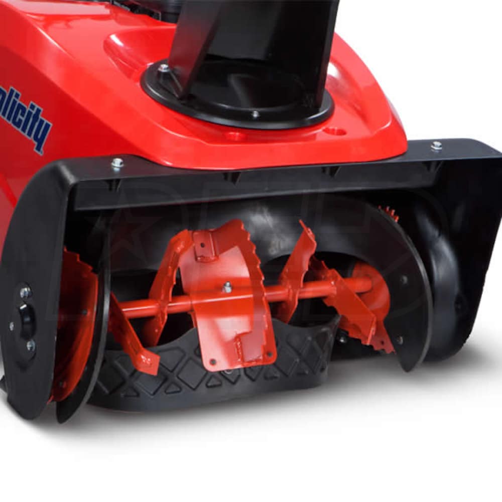Simplicity 1222EE (22") 250cc Deluxe Single Stage Snow Blower w ...
