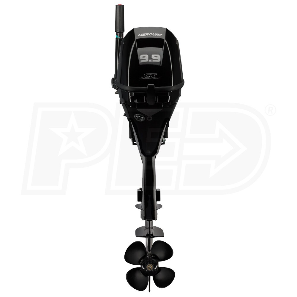 Mercury Command Thrust 9.9 HP (20") Shaft Gas Powered Outboard Motor w ...