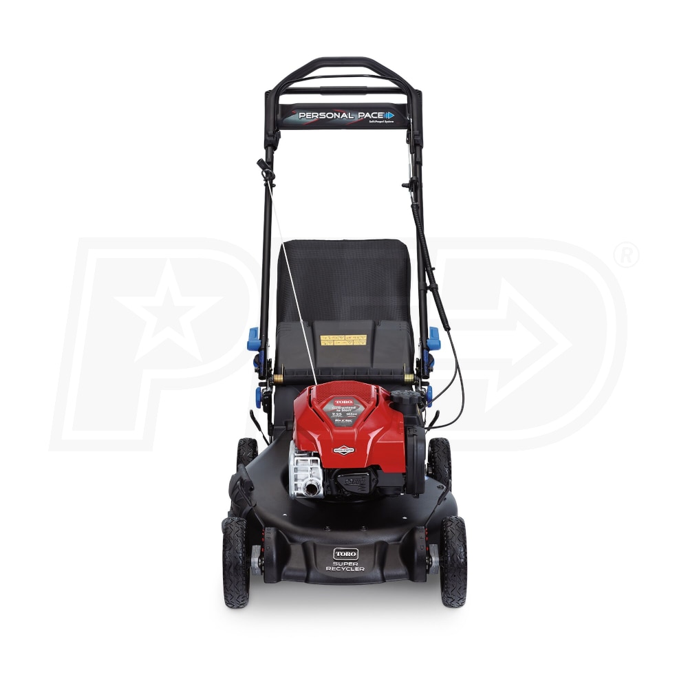 Toro Super Recycler® SmartStow (21") 163cc Personal Pace® Lawn Mower ...