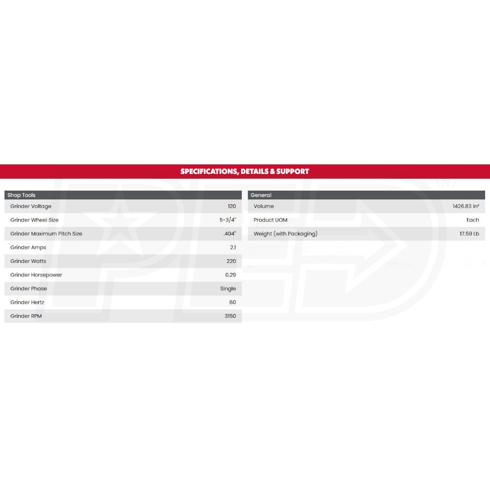 Oregon Bench Mount Compact Grinder / Sharpener | Oregon 410-120