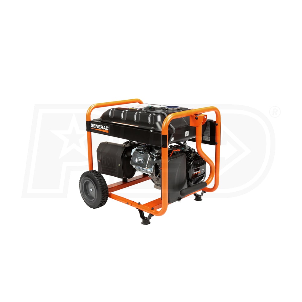 Generac 5943 - GP7500E 7500 Watt Electric Start Portable Generator ...