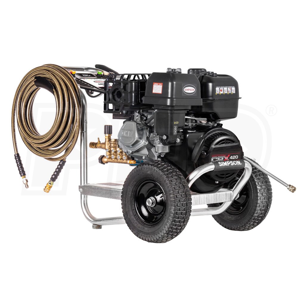 Simpson Professional ALH4440 4400 PSI (Gas - Cold Water) Aluminum Frame ...