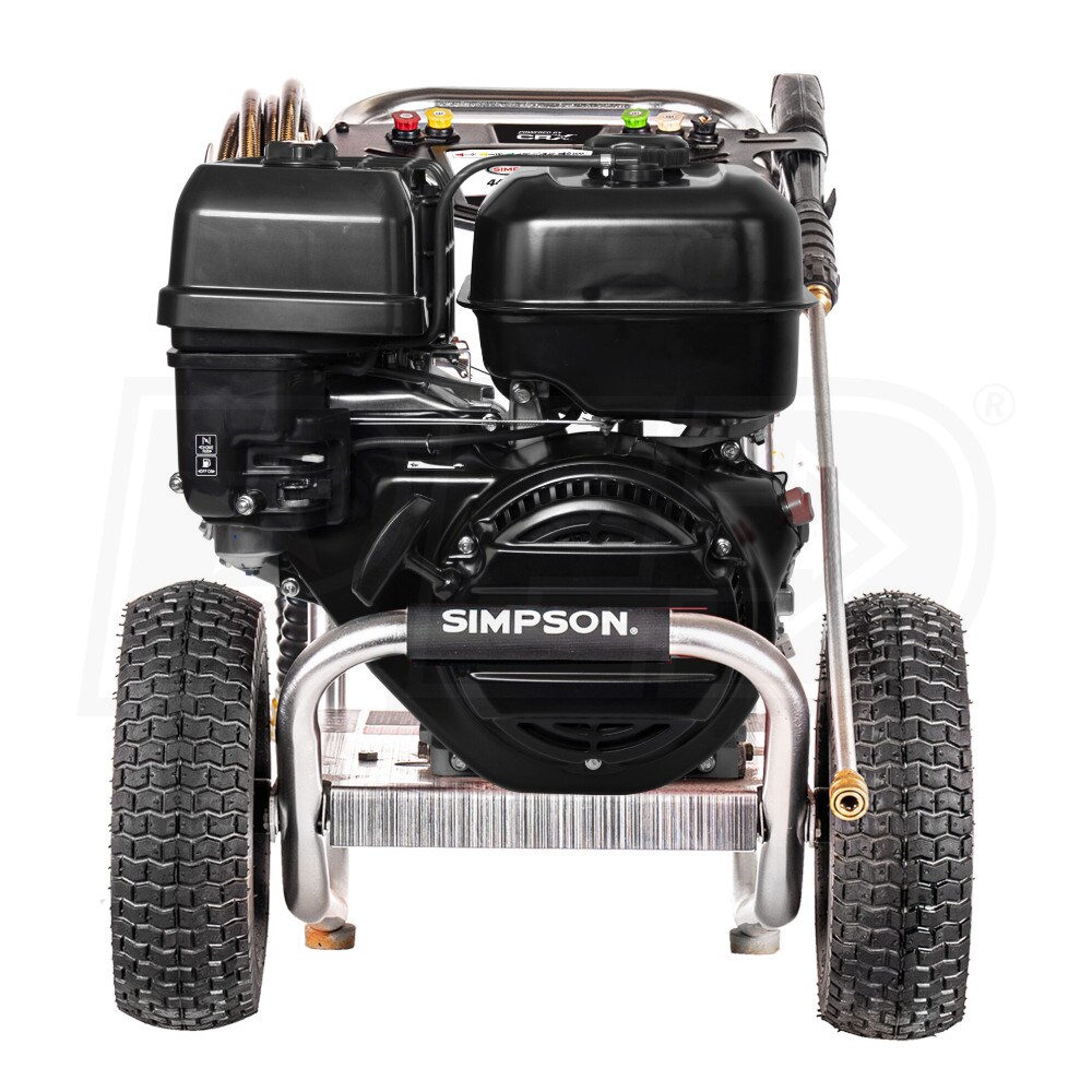 Simpson Professional ALH4440 4400 PSI (Gas - Cold Water) Aluminum Frame ...