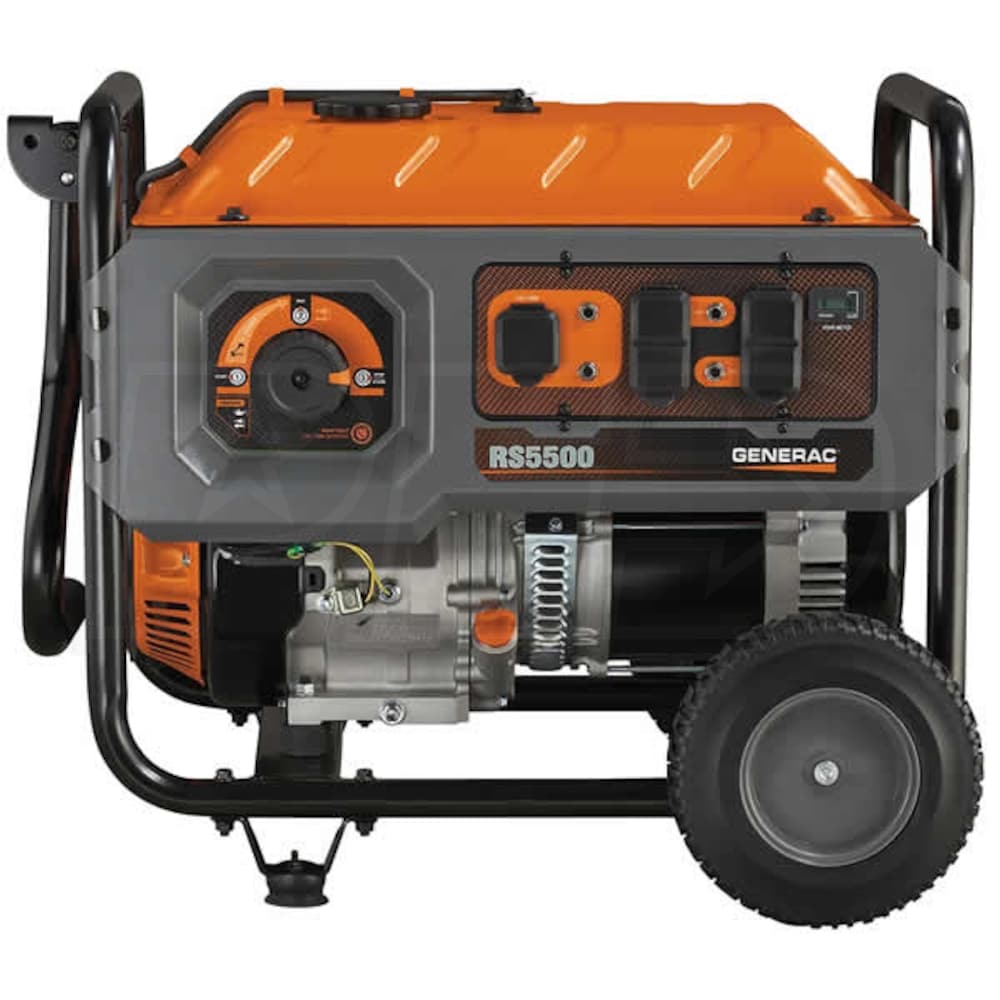 Generac RS5500 - 5500 Watt Rapid Start Portable Generator w ...
