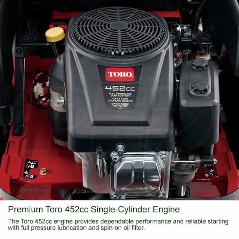 Toro TimeCutter SW3200 (32") 452cc Steering Wheel Zero Turn Lawn Mower ...