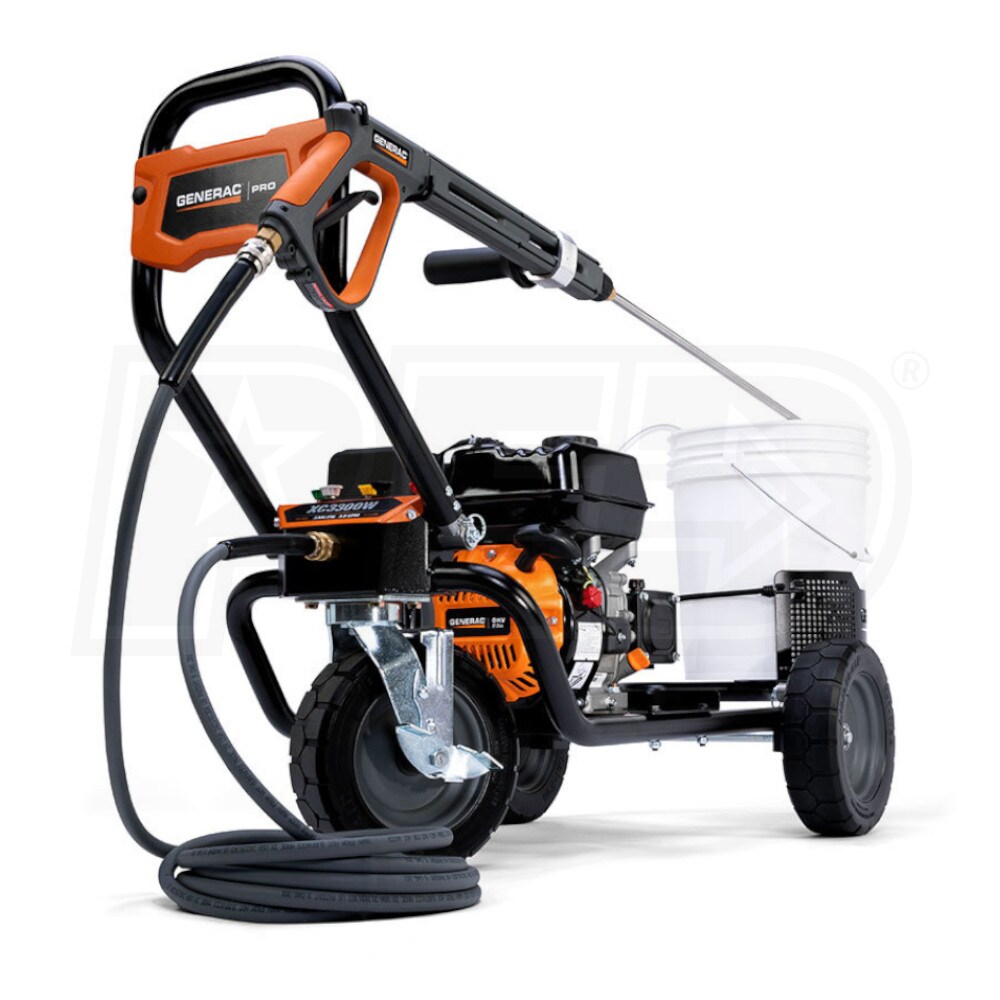 Generac PRO XC 3300 PSI (Gas - Cold Water) Pressure Washer w/ AR Pump ...