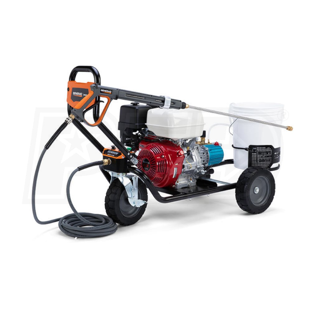 Generac PRO XC 4000 PSI (Gas - Cold Water) Pressure Washer w/ CAT Pump ...