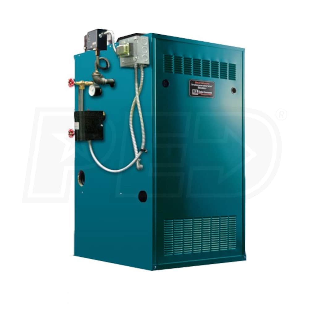 Burnham IN5 - 86K BTU - 82.0% AFUE - Steam Gas Boiler - Chimney Vent ...