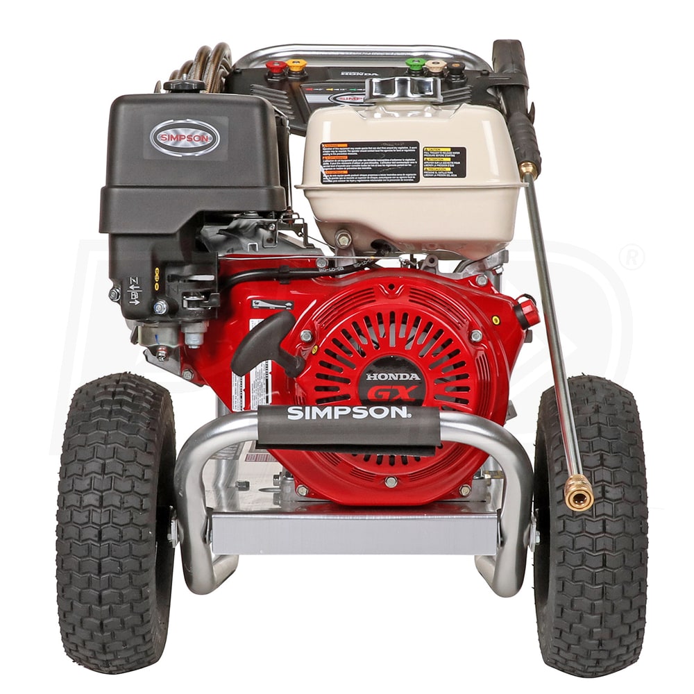 Simpson Professional 4200 PSI (Gas - Cold Water) Aluminum Frame ...