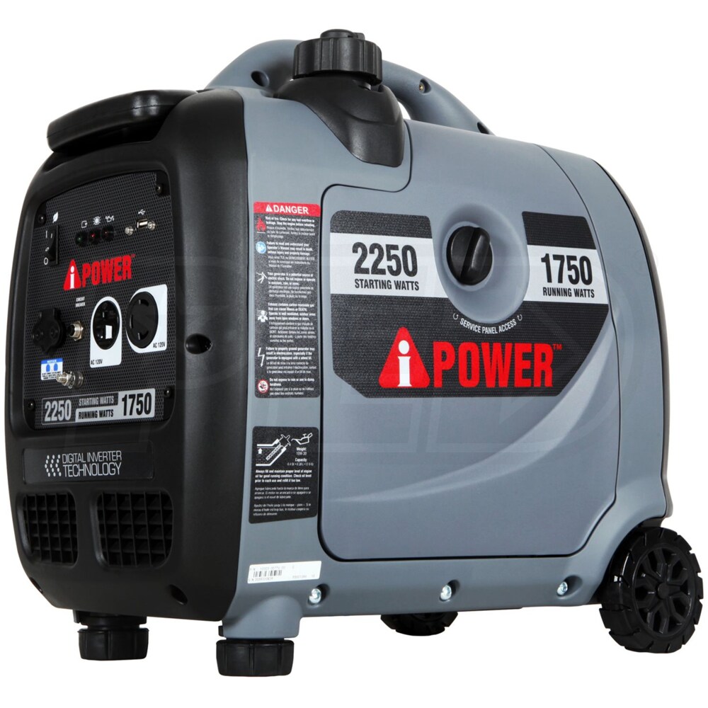 A-iPower AP2250i - 1750 Watt RV-Ready Portable Inverter Generator (CARB ...