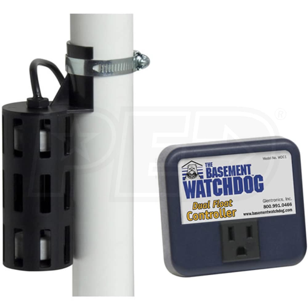 Basement Watchdog Dual Vertical Float Switch & Controller | Basement ...