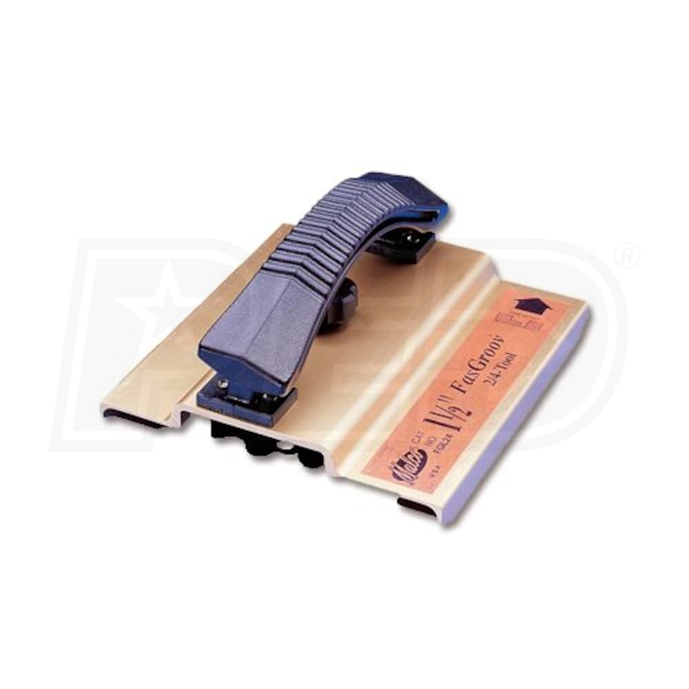 Malco FasGroov 1 1/2 Inch Ductboard Vee Groove Red | Malco FGLV