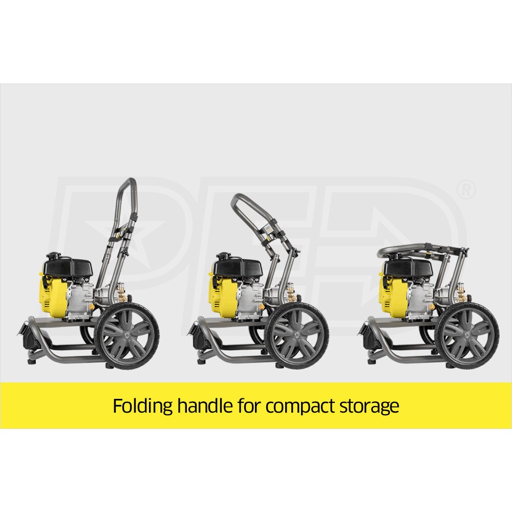 Karcher G3000XK 3000 PSI (Gas - Cold Water) Pressure Washer w/Kohler ...