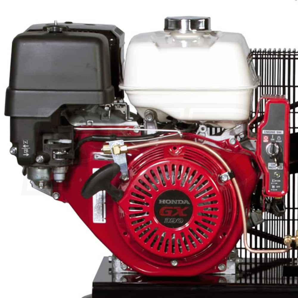 Industrial Air 13-HP 30-Gallon Two-Stage Truck Mount Air Compressor w ...
