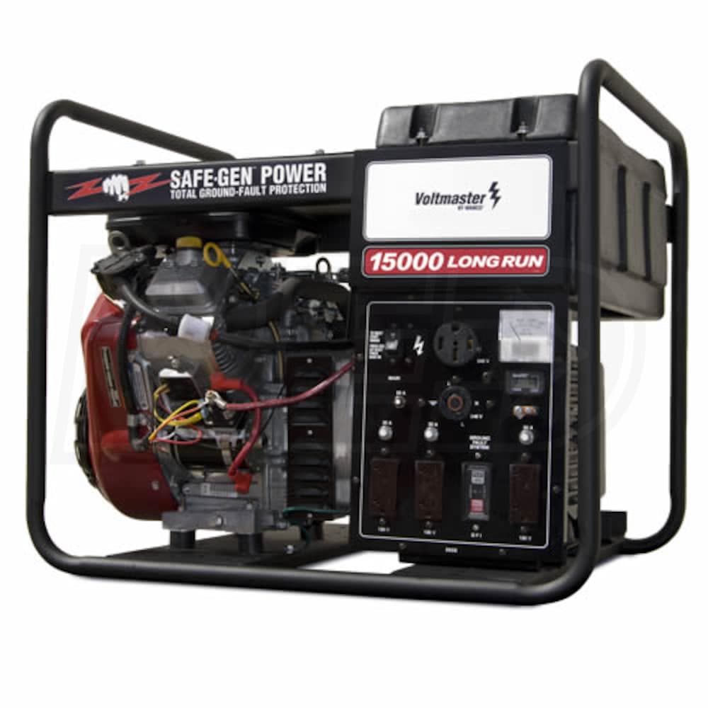 Voltmaster LR150H-SG - 12,000 Watt Roof Pro™ Portable Generator w ...