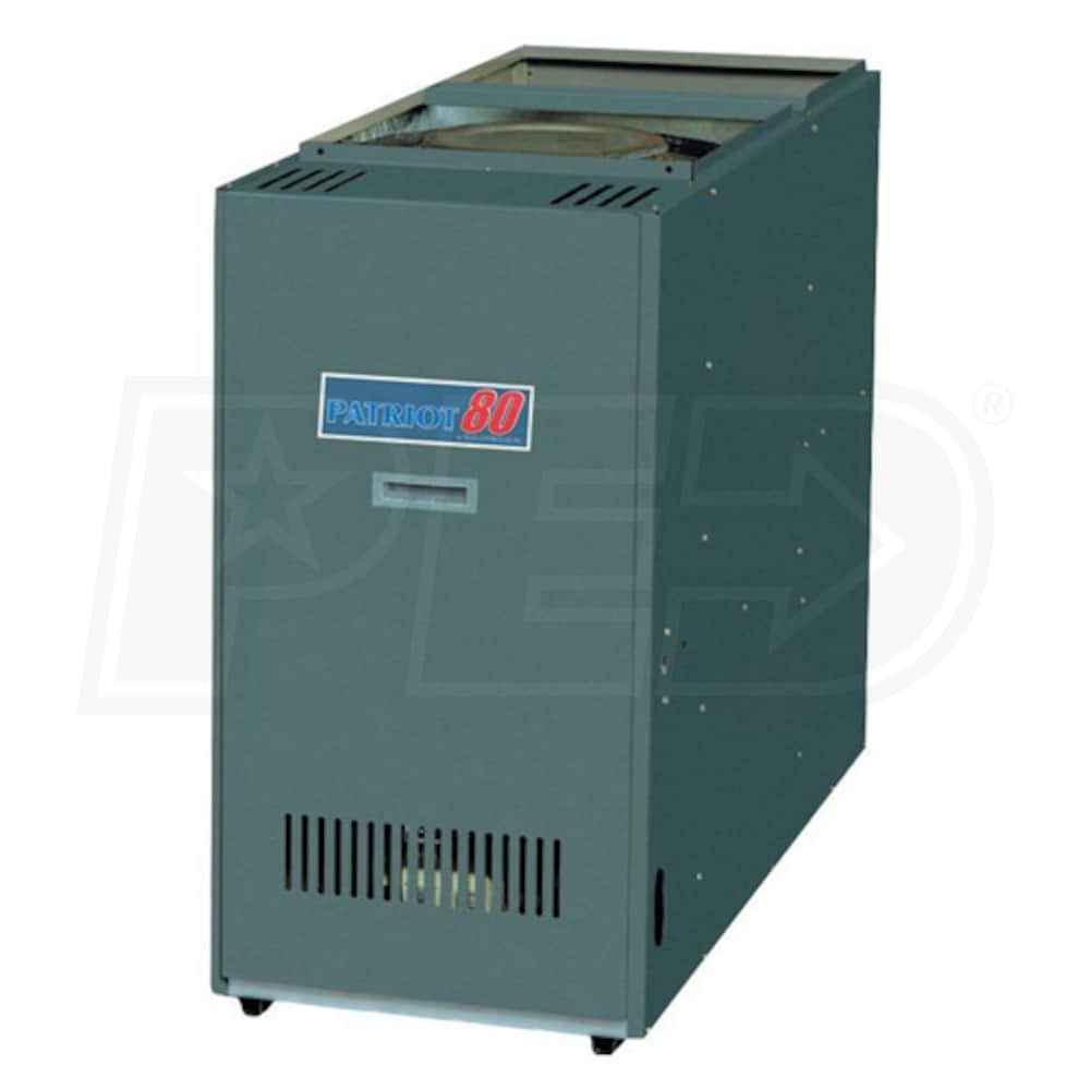 Comfort-Aire Patriot 80 Lowboy - 125k BTU - Oil Furnace - 83% AFUE ...