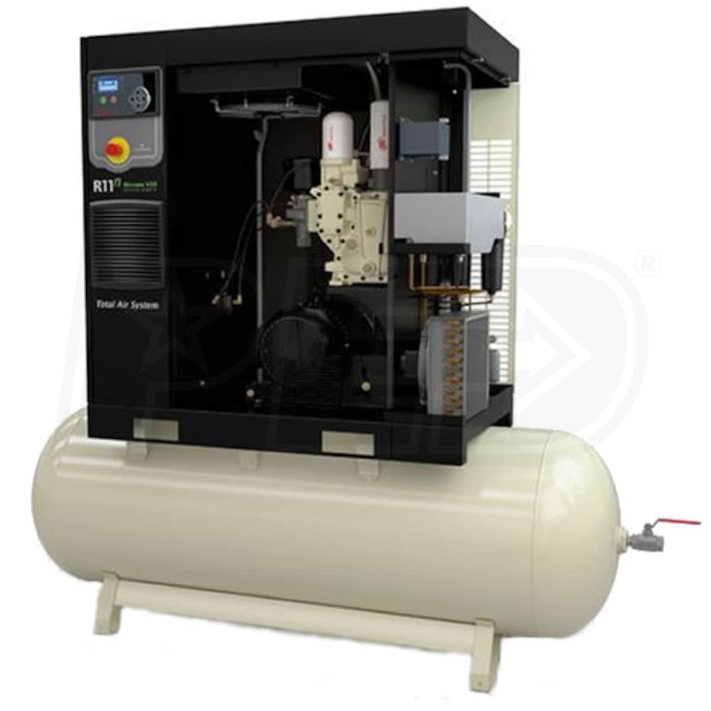 Ingersoll Rand 15-HP 80-Gallon Rotary Screw Total Air System (208V 3 ...