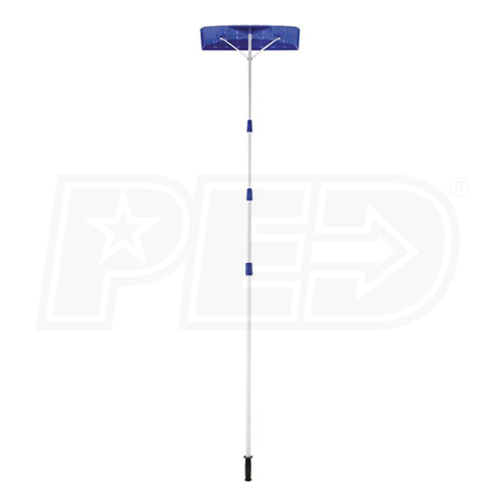 Snow Joe (21') Telescoping Snow Shovel Roof Rake With Poly Blade | Snow ...