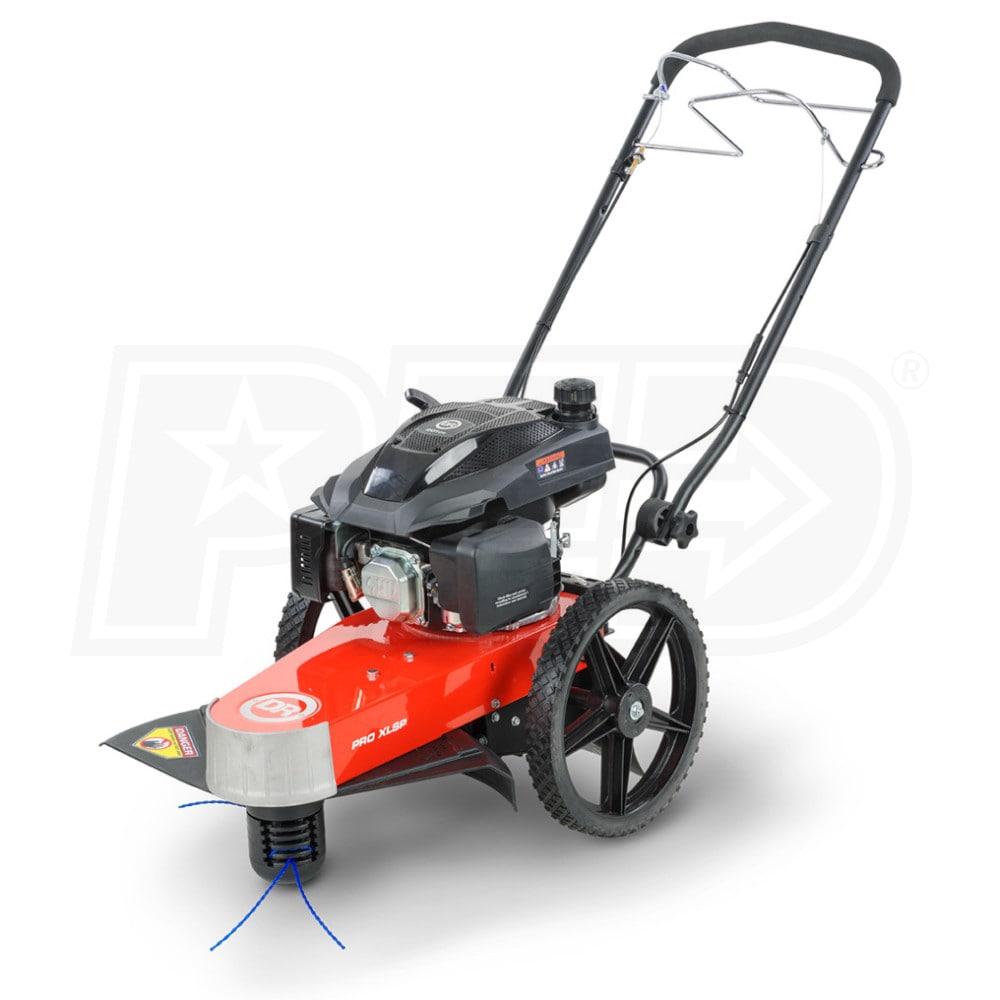 DR PRO XLSP (22") 201cc Self-Propelled Walk-Behind String Trimmer w ...