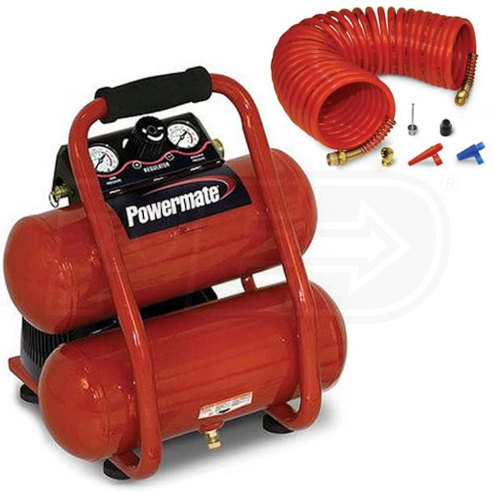 Powermate Vx 2-Gallon Twin Stack Air Compressor | Powermate VSP0000201.01