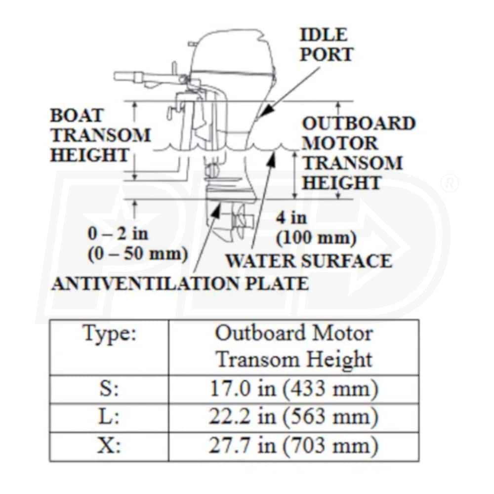 Mercury Command Thrust 9.9 HP (20") Shaft Gas Powered Outboard Motor ...