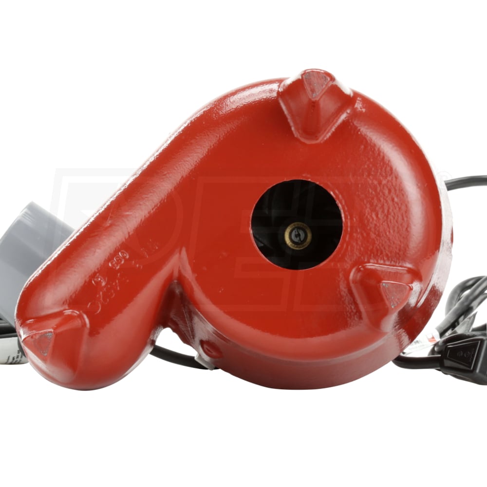 Liberty Pumps LE41A - 4/10 HP Cast Iron Sewage Pump (2") w/ Piggyback ...