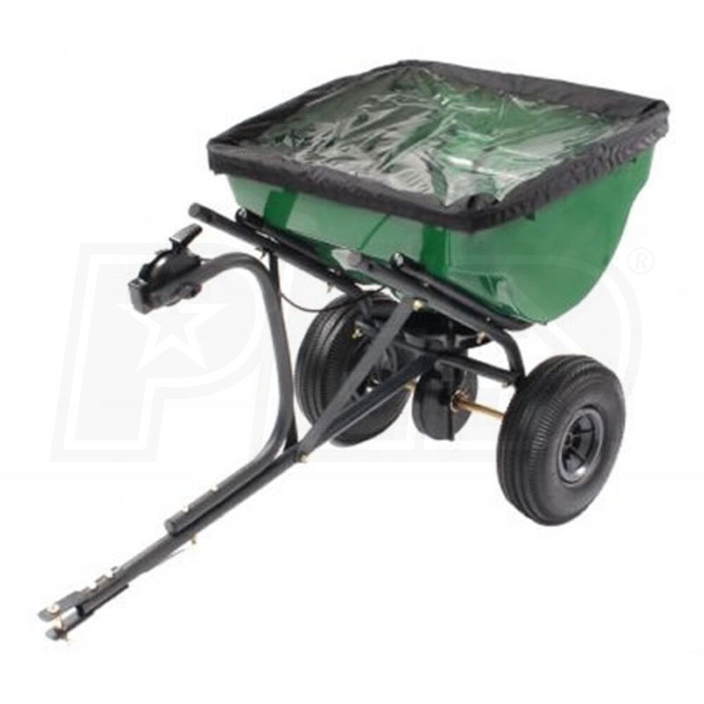 Precision Products 100 LB Pro Series Tow Behind Broadcast Spreader With ...