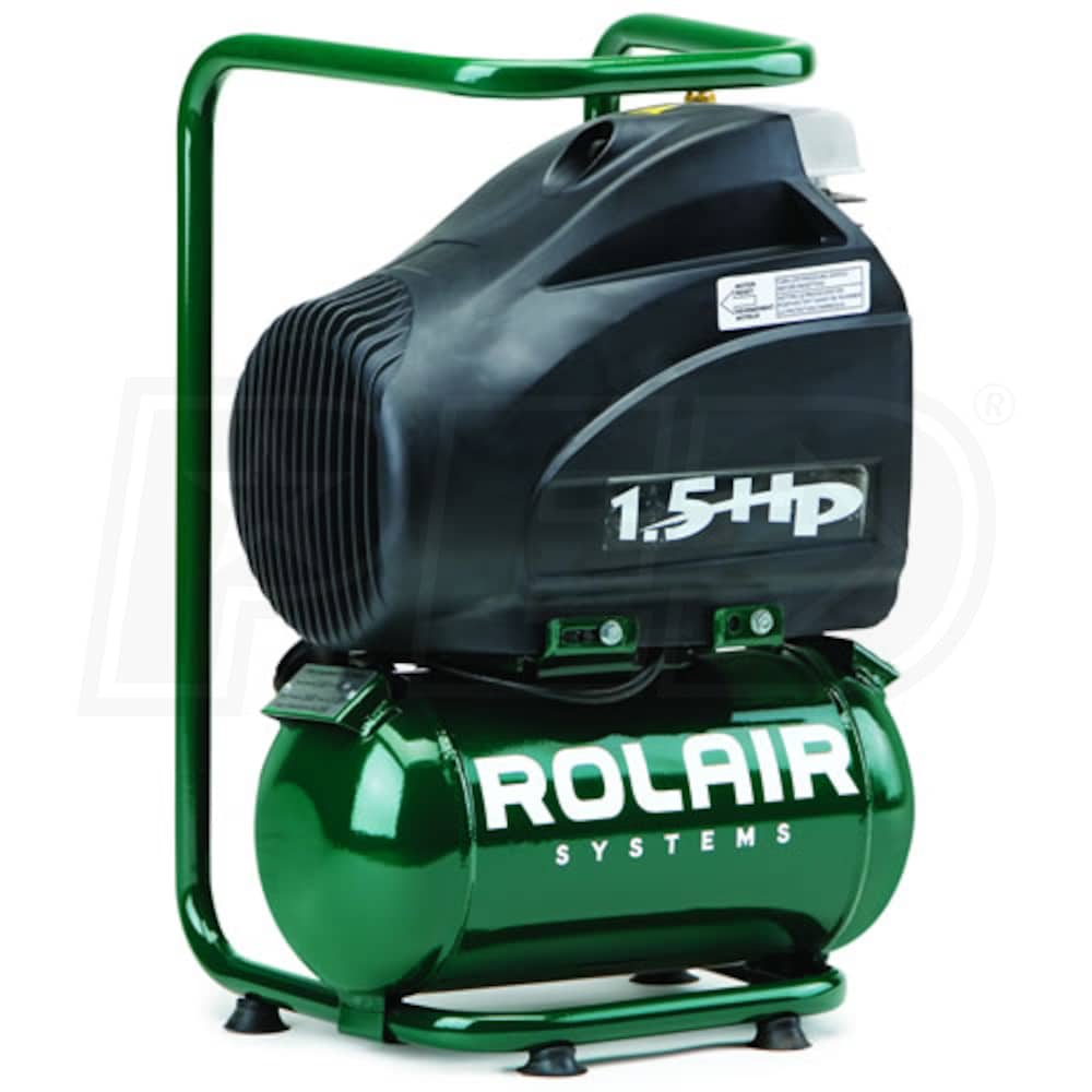 Rolair 1.5-HP 1.5-Gallon Professional Hot Dog Air Compressor | Rolair ...