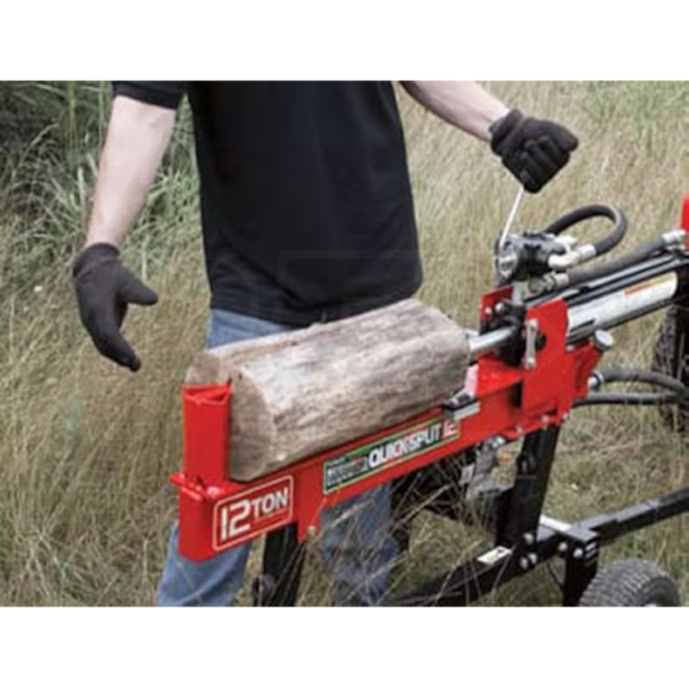 Earthquake 12-Ton Quick-Split Horizontal Gas Log Splitter w/ Briggs ...