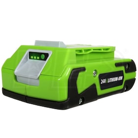 Greenworks 24-Volt Enhanced 2Ah Lithium-Ion Battery | Greenworks 29722