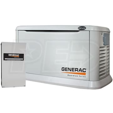 Generac Guardian™ 22kW Aluminum Standby Generator System (200A Service ...