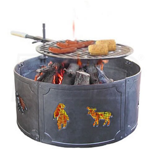 Landmann Big Sky Wildlife Cast Iron Fire Ring | Landmann 28326