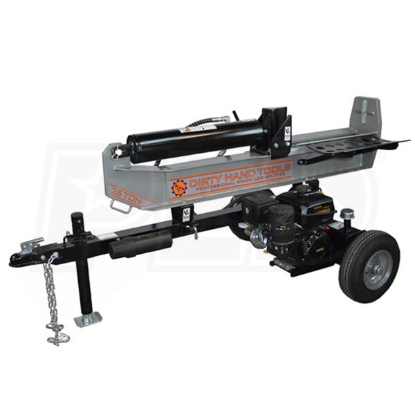 Dirty Hand Tools 35-Ton Horizontal / Vertical Gas Log Splitter (Scratch ...
