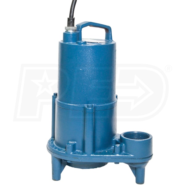 Barnes EHV412 - 1/2 HP Cast Iron Effluent Pump (Non-Automatic) (20 ...