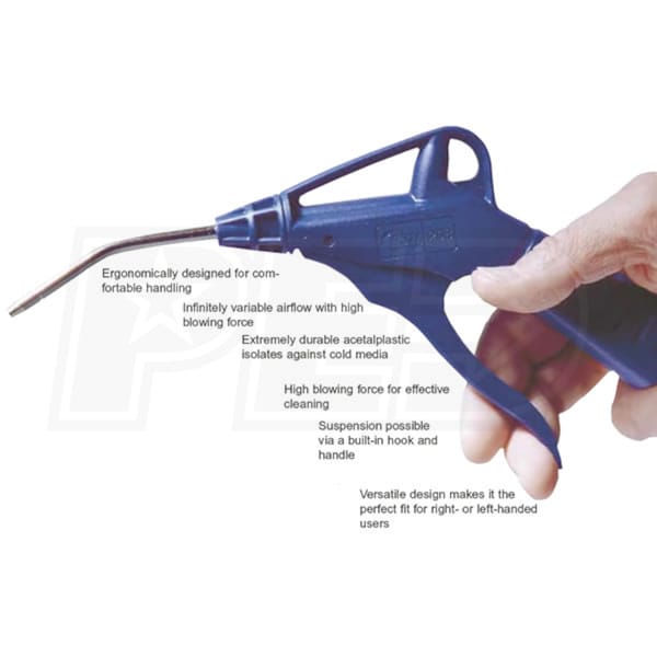 CEJN Series 208 Blowgun w/ 4" Fixed Bent Tube, Full-Flow (10-Pack ...