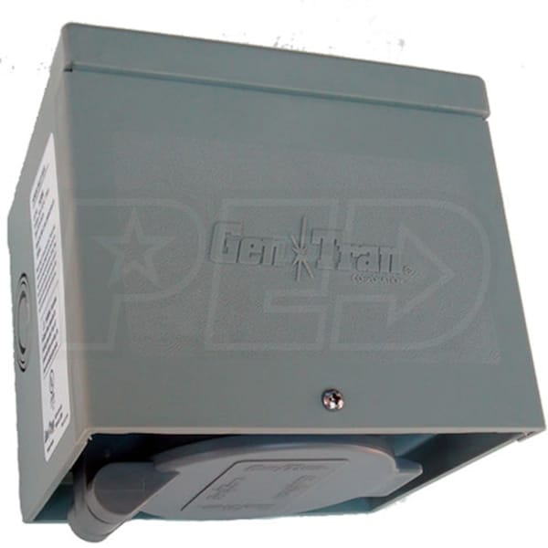 Gen-Tran 20-Amp Non-Metallic Power Inlet Box w/ Flip Lid | Gen-Tran 14204