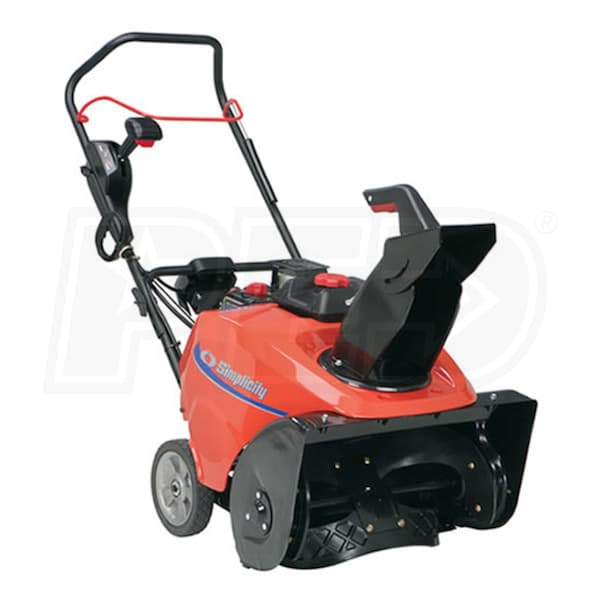 Simplicity SS822EX (22") 205cc Single Stage Snow Blower w/ Electric ...