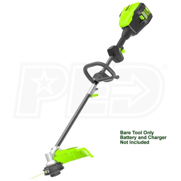 Greenworks (16") 80-Volt Lithium-Ion Cordless Electric String Trimmer ...