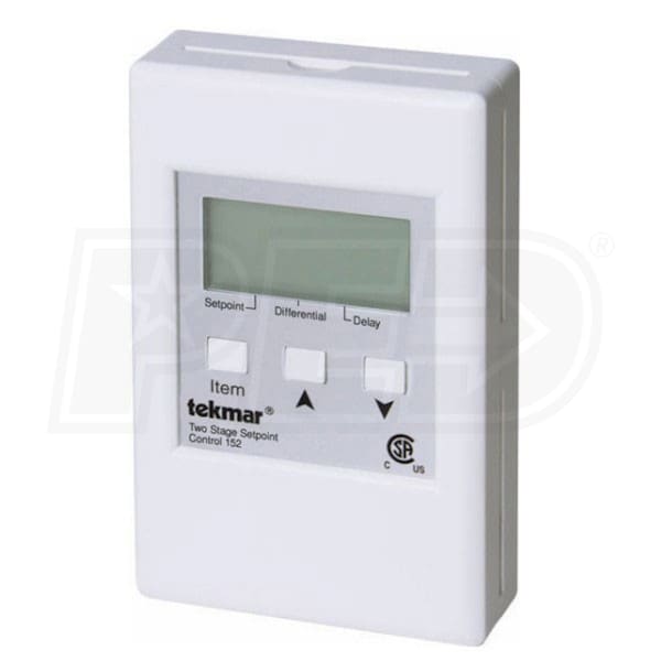 Tekmar 152 - Setpoint Control - Two Stage | Tekmar 152