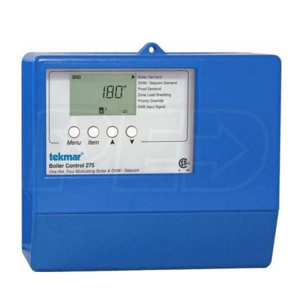Tekmar 275 - Boiler Control - tN4 Compatible - Outdoor Temp. Reset ...