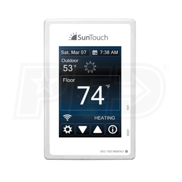 SunTouch SunStat Connect - Programmable Thermostat - Touch Screen + Wi ...
