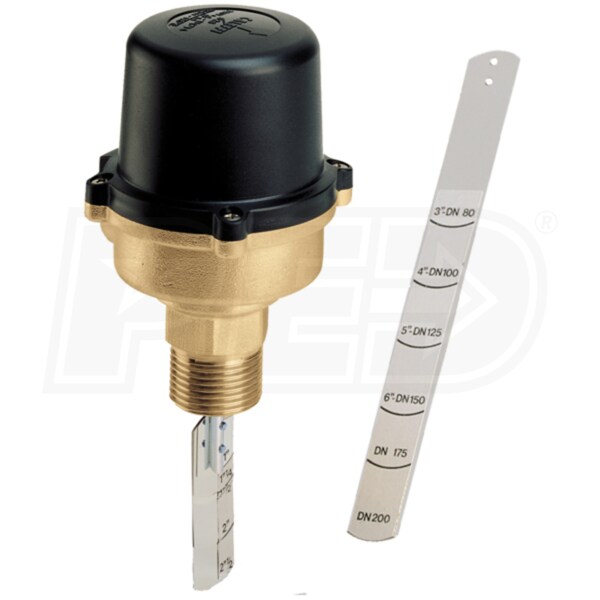 Caleffi 1" NPT Male Universal Flow Switch with NEMA 5 Enclosure ...