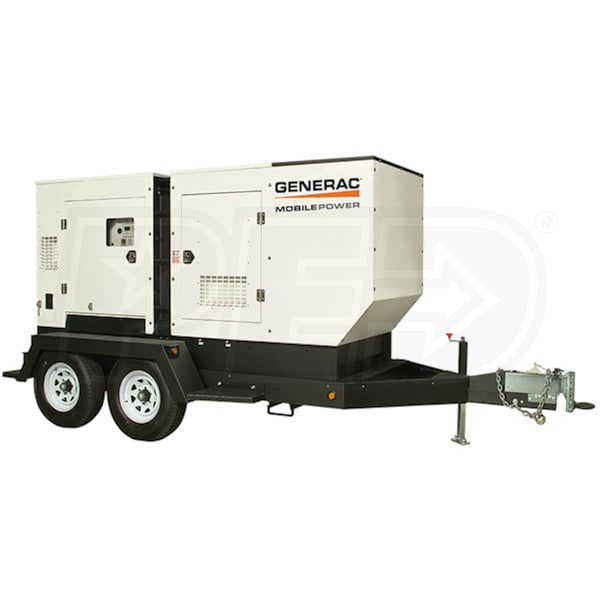 Generac MMG205 - 142kW Towable Diesel Generator w/ John Deere Engine ...