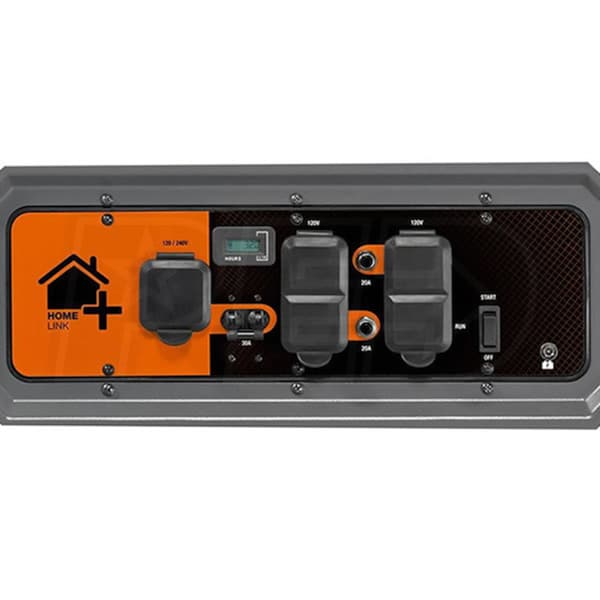 Generac HomeLink™ 6500E - 6500 Watt Electric Start Portable Generator w ...