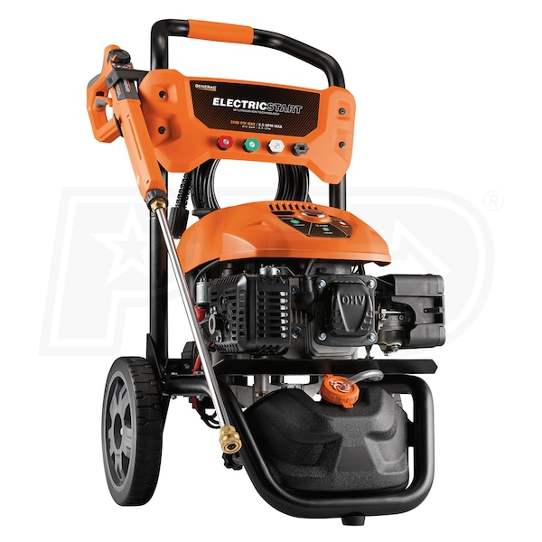 Generac 3100 PSI (Gas - Cold Water) Pressure Washer w/ Electric Start ...
