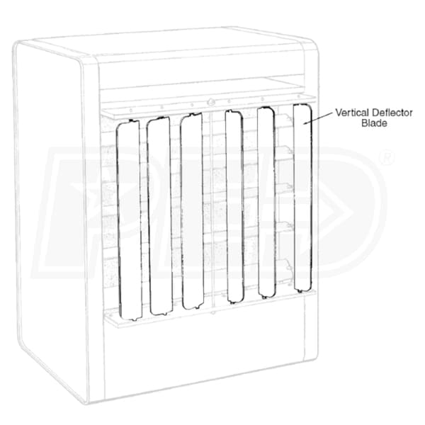 Modine Vertical Deflectors | Modine 78550